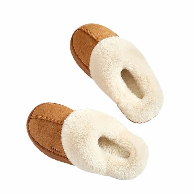 この商品について【保温性】裏地はボアでふんわり柔らかい生地が足元を暖かく包み込んで保温性が高くて暖かいスリッパです。【履き心地がいい】軽くて柔らかい素材を採用しており、長時間履いても疲れにくく履き心地が良いルームシューズです。【防滑性】底に...