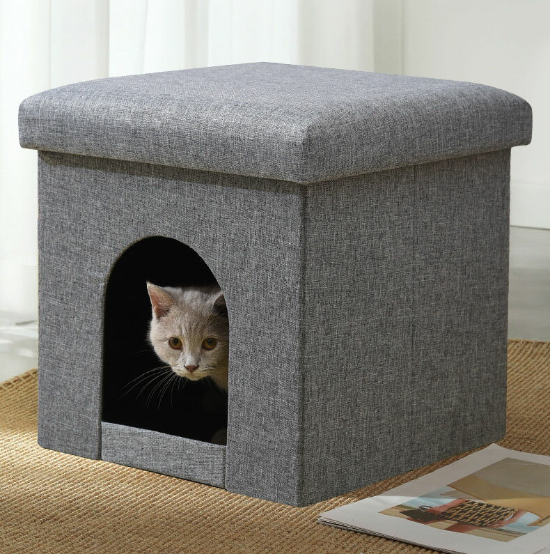 この商品について椅子としても、ペット用のお家としても使える便利なペットハウス。シンプルでシックなデザインなので、どんな家具にも馴染みやすい。飼い主さんの近くにいることでペットがよりくつろげるスペースになるので、リビングや寝室などにピッタリ。...