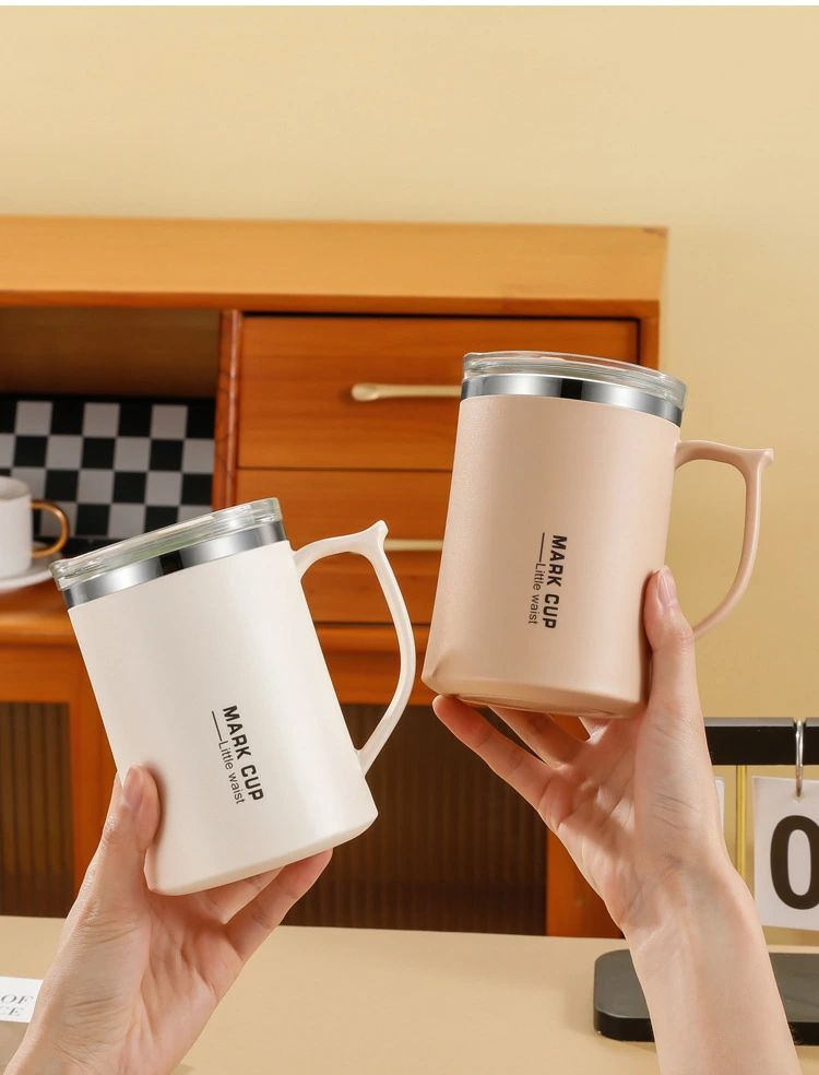 製品説明：一杯一杯のコーヒーを、最高のひとときでお楽しみください！この304ステンレススチール製コーヒーカップは、漏れ防止設計と美しい外観を兼ね備え、現代の生活に合わせてデザインされています。オフィス、車内、キャンパスなど、いつでもどこでも...
