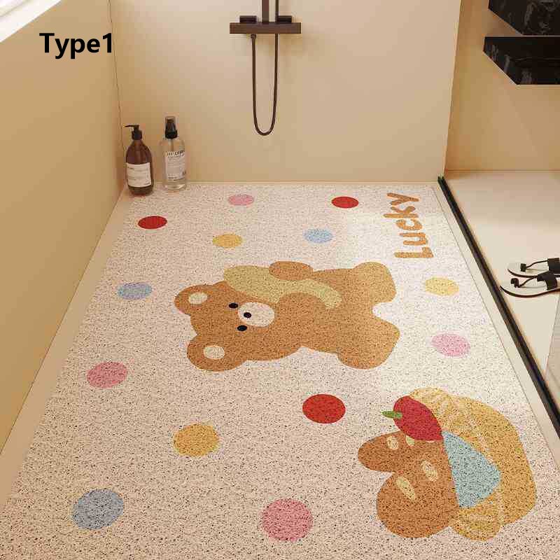 製品説明：快適で安全なシャワー体験を提供するこの滑り止めバスルームマットは、現代の家族向けに設計されています。ユニークで新鮮なスタイルがバスルームに活気をもたらし、高品質の素材で作られているため、耐久性とお手入れのしやすさが保証されます。お...