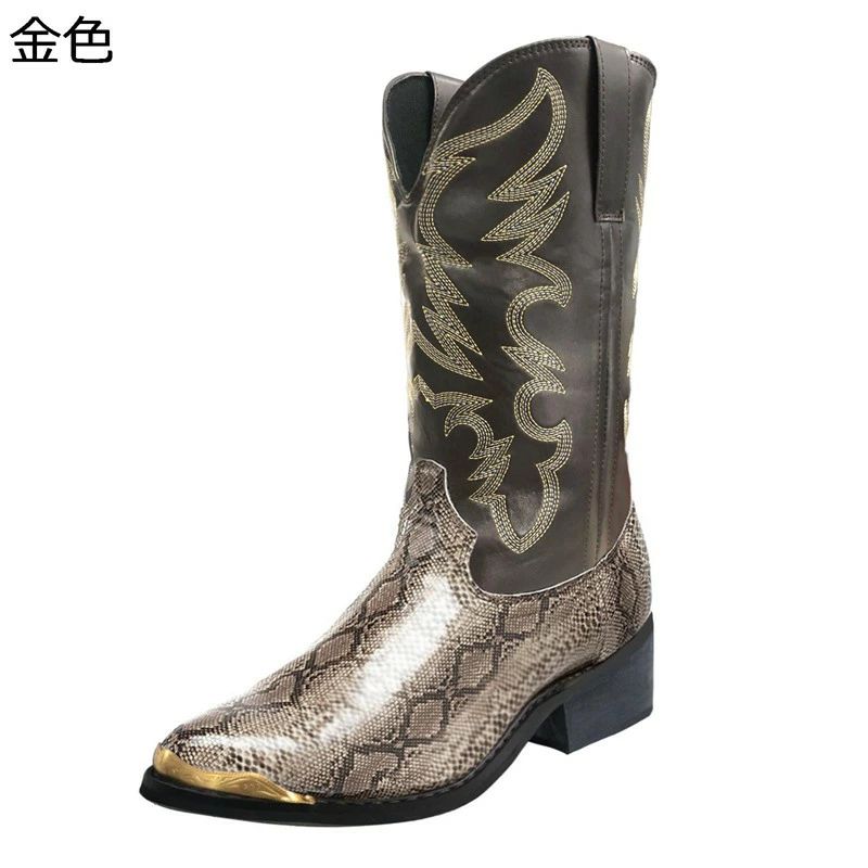 　　　◆◇◆人気の秘密◆◇◆【上質の革】革は通気がよく、柔らかくて、耐久性抜群、長持ちできる、防水、軽量、環境にやさしいなどの特徴があります。【カウボーイブーツ メンズ】このカウボーイブーツは、刺繍デザインのおかげで本当に素晴らしい、シンプ...