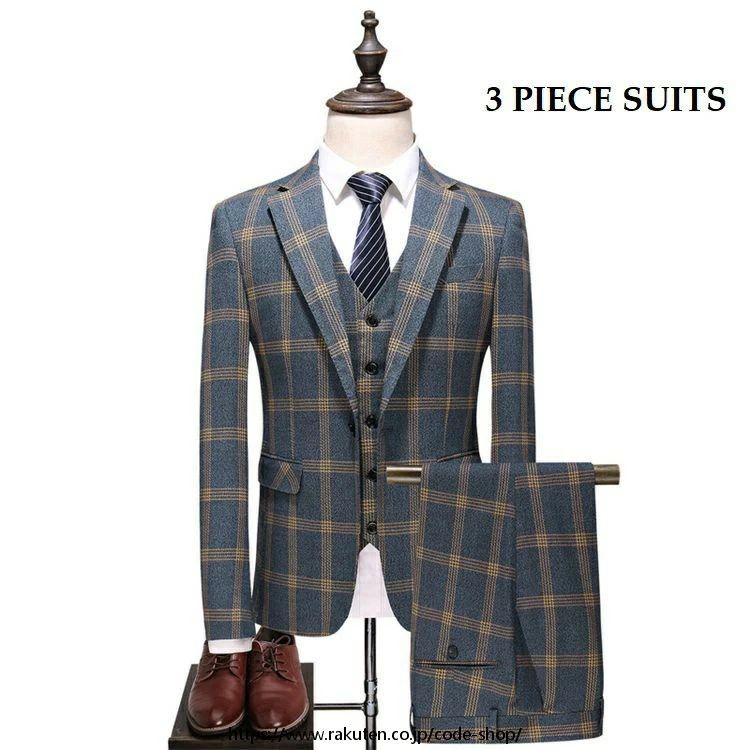 商品の詳細 内容 ジャケット＋ベスト＋パンツ 素材 ポリエステルなど ●伸縮性：なし　●生地厚さ：普通 生産国 中国 カラー 写真通り サイズ(単位：cm) S/M/L/XL/2XL/3XL/4XL/5XL 商品について ※サイズ表記は目安...