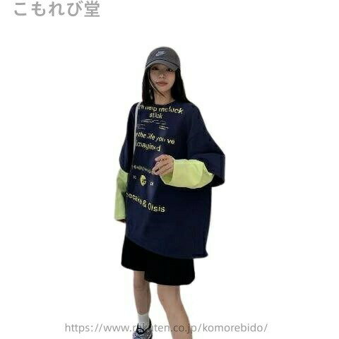 サイズ【F】着丈約74cm バスト約120cm 肩幅約55cm 袖丈約54cm生産国：中国素材：ポリエステル原宿系スタイル ファッション 韓国 個性 派手 奇抜 モテカワ 派手 春物 春コーデ 夏物 夏コーデ 春夏新作 冬物　冬コーデ　秋物...