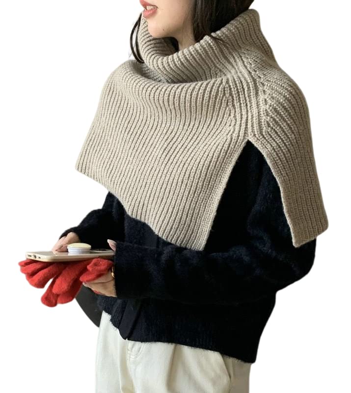 『こなれ感高まる大人の優秀コモノ。』 付けるだけでオシャレで温かいニットスヌード！ タートルネック風でコーデのワンポイントアクセントにも！ カジュアルにもオフィスにもバッチリ！使い回せる優秀アイテムです！『こなれ感高まる大人の優秀コモノ。』...