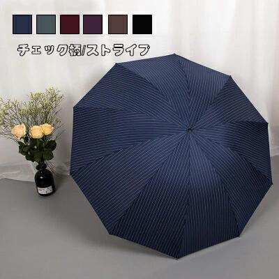 【商品コード】：y252568 【傘タイプ】：折りたたみ傘 【カラー】：コーヒー,ネイビー,パープル,レッド,グリーン,ブラック 【サイズ】：（約） *骨の本数：10本 *収納時全長：27cm 　 *開く時直径：100cm *重さ：約0.4...