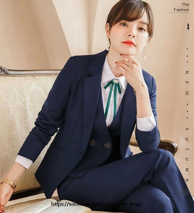 セット内容：ジャケット+シャツ+ベスト+パンツ/スカート 素材： ポリエステルなど カラー：写真通り 厚さ：普通 柔らかさ：普通 伸縮性：なし 付属品：なし 透明感：なし サイズ：（単位：cm） ジャケット S: 着丈57cm バスト84c...