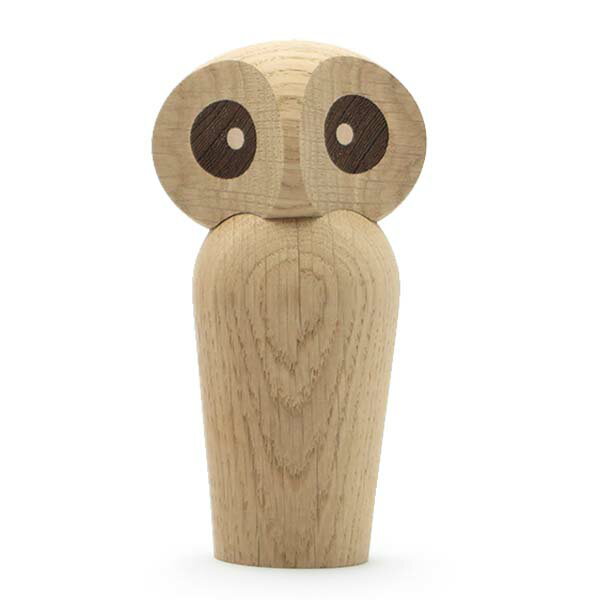 ■商品名 ： オブジェ ( 置物 ) ■メーカー ： ARCHITECTMADE （ アーキテクトメイド ） ■プロダクトネーム ： OWL ( オウル ) ■プロダクトナンバー ： 470 ■材質 ： オーク ウッド (ナチュラル) ■デ...