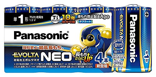 パッケージ個数:3・メーカー：パナソニック乾電池エボルタを越えたエボルタNEO誕生 1.パナソニック史上No.1長もち 1 2.チタンパワーの採用で正極の反応効率がアップし、優れた保存性能を実現 3.銀の力でガスを削減する液もれ防止2製法A...