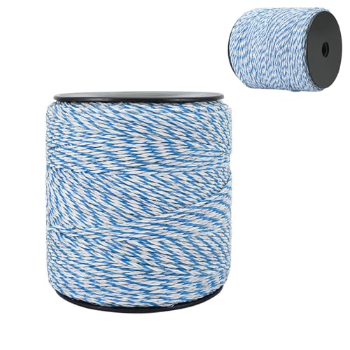 ブルー 500M/-/ブルー 500M・Model:ブルー 500M・金属線とナイロン線の混合 この電柵線は6本のステンレススチール導体を使用しており、錆びにくく、紫外線に強いため、時間の経過とともに酸化皮膜が形成され、効果や導電性が低下す...