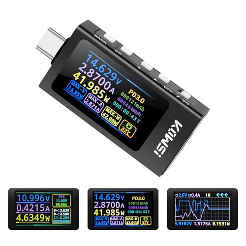 黒/-/KBAI0058-AAB・USBテスターは、防塵・耐落下性を備えた頑丈なCNCメタルケースに収納されています。 充電レベルをリアルタイムで表示する1.14インチHD IPSディスプレイを搭載。 複数の使用シーンに対応する明瞭で直感的...