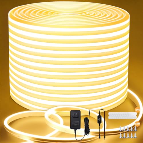 コンテンポラリー電球色/10m/LY-WW-24V-10M-JP・Color:電球色Size:10m・パッケージ個数:1・明るく均一な照明? 1200個の高輝度暖白LEDを搭載したLEDテープライトで、3000Kの色温度により、120度の広...
