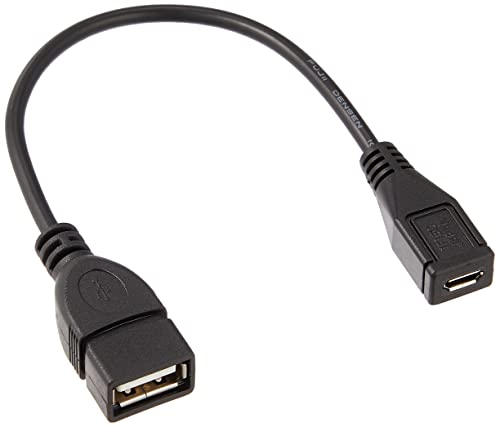 microB メス - A メス-/-/USBAB/MCB20・Style:microB メス - A メス・パッケージ個数:1・コネクタ形状:USB A メス - micro B メス・ケーブル長:20cmコネクタ形状:USB A メス ...