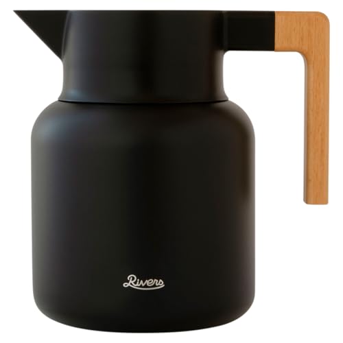 ジャグブラック/1200ml/KT1600BK・パッケージ個数:1・Rivers サーモジャグ キート 1200ml JG001BE