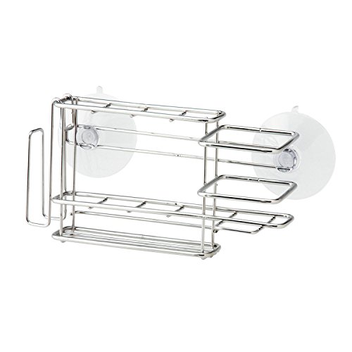 スリム型壁面取付吸盤マルチ/なし/BB-082・Style:スリム型壁面取付吸盤・パッケージ個数:1・サイズ:17×5.5×9cm・耐荷重:1.5kg・取付方法:吸盤補助板付き・吸盤で取り付けできる、歯ブラシホルダー。・丈夫でサビにくいステ...