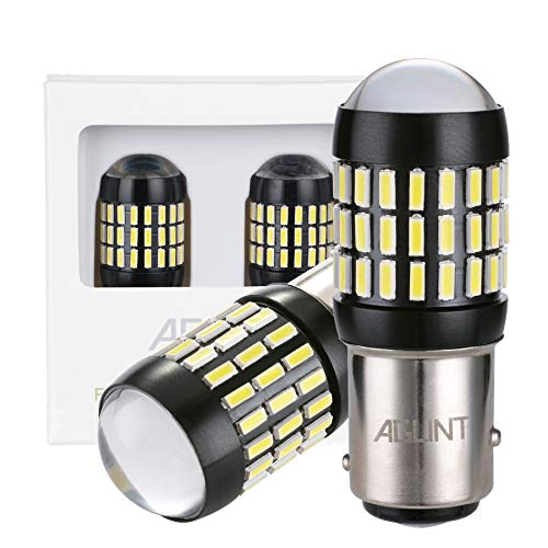 ホワイト/S25 1157 ダブル球/-・Color:ホワイトSize:S25 1157 ダブル球・パッケージ個数:2・超高輝度：2X S25 ダブル LED電球、各電球は66個の超高輝度4014チップを搭載し、角度は360°死角なし。低発...