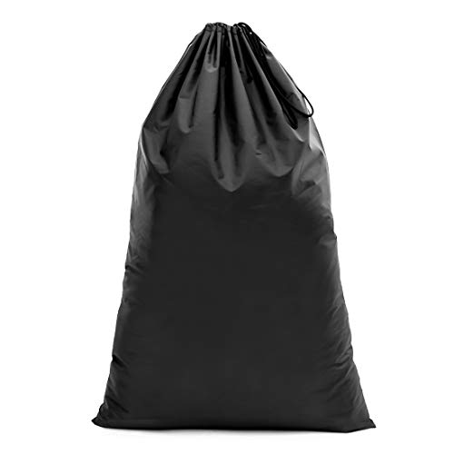 ブラック/106x70センチメートル x 1/-・Size:106x70センチメートル x 1・●素材:ポリエステル（強力撥水加工）・●防水性の高い巾着袋です（耐水圧4000mm生地を使用しています）。・●万能巾着袋 大きいサイズの着替え袋...