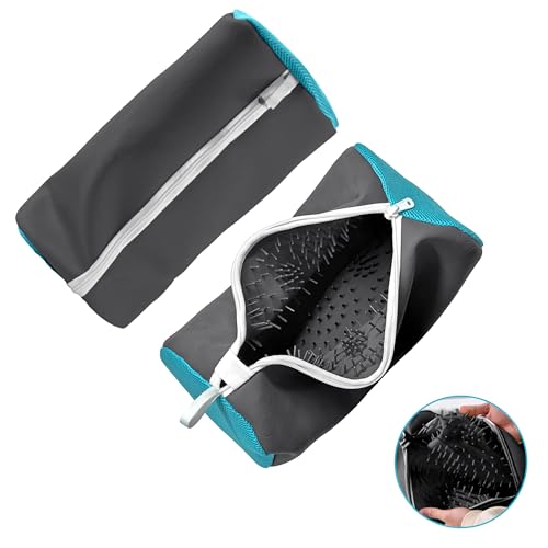 青い2個セット/40*20/XYD01・Color:青い2個セットPackageQuantity:1・パッケージ個数:1・靴を洗濯機で洗える専用ネットゴシゴシ擦って汚れを落としていた面倒な靴洗いから解放される便利な靴洗いネットです。靴を洗浄...