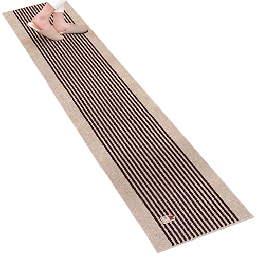 コテージブラウン/45 x 240 cm 長方形/-・Size:45 x 240 cm 長方形Color:ブラウン・パッケージ個数:1・サイズ：約45cm×240cm（マットの高さ 約8mm）・素材：ポリエステル50％・綿32％・レーヨン1...