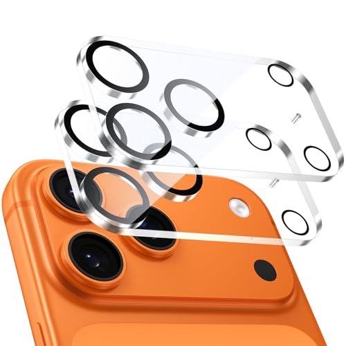 -/iPhone 17 Proに適用/TM-02・Size:iPhone 17 Proに適用・対応機種iPhone 17 Pro専用カメラ保護フィルム。セット内容：レンズフィルム*2枚。・360°全面保護・飛散防止設計iPhone 17 P...