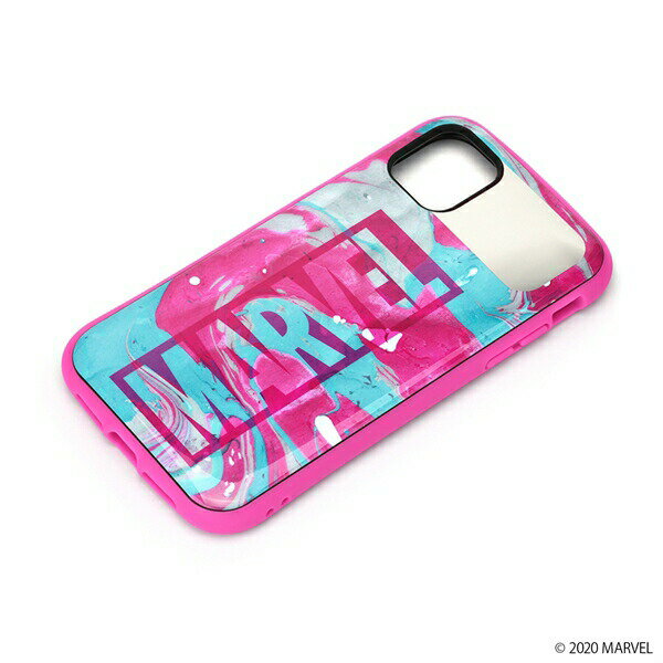 「MARVEL」ロゴデザインのiPhone 12 /12 Pro用ハイブリッドタフケースです。 MIL規格（MIL-STD-810G)の2項目、落下、振動に準拠した試験をクリアした、耐衝撃＆耐振動設計。 薄くて耐久性に優れたポリカーボネイト...