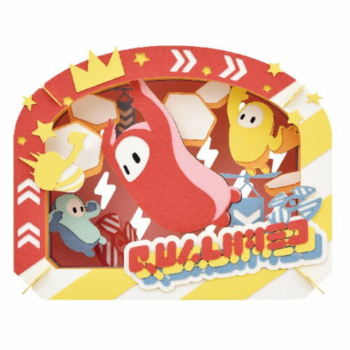 『Fall Guys』は、オンラインで最大60人の参加者が最後の1人になるまで競い合うアクションゲームです。 その大人気パーティーゲームからペーパーシアターが新登場！ ペーパーシアターはレーザーで精密にカットされた色紙を重ね合わせ作り上げる...