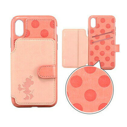 ディズニーキャラクターデザインのiPhoneXS/X対応カードフラップケースが登場！ 背面の扉の中にはカードポケットが3つついているから、ICカードなどをスマートに収納できちゃう！ 扉の内側にそれぞれに施された型押しデザインがとってもかわい...