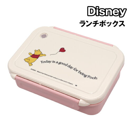 ディズニーキャラクターデザインのランチボックスです。 ロック付きのふた付き！ 中を仕切っておかずとご飯を分けて入れることもできる。 食品の保存や持ち運びに便利な保存容器です！ POOH HEART:DIL-1504/498118160656...
