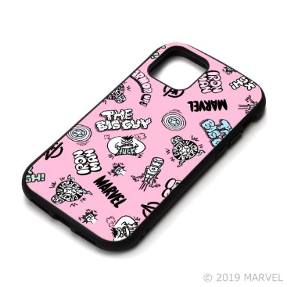 2019年 iPhone 11 Proに対応した「MARVEL」のキャラクターデザインのハイブリッドタフケースです。 MIL規格（MIL-STD-810G)の2項目、落下、振動に準拠した試験をクリアした、耐衝撃＆耐振動設計。 薄くて耐久性に...