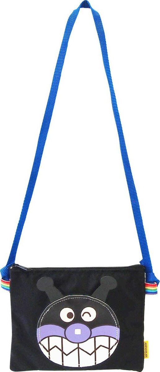 商品情報サイズサイズ：約H135×W170mmショルダー丈：約35cm素材ナイロン・合成皮革 生産地日本新入荷　日本製　それいけ!アンパンマン　アンパンマン サコッシュ ばいきんまん 17×13.5cm 小さなお菓子を入れてお出かけようや、...