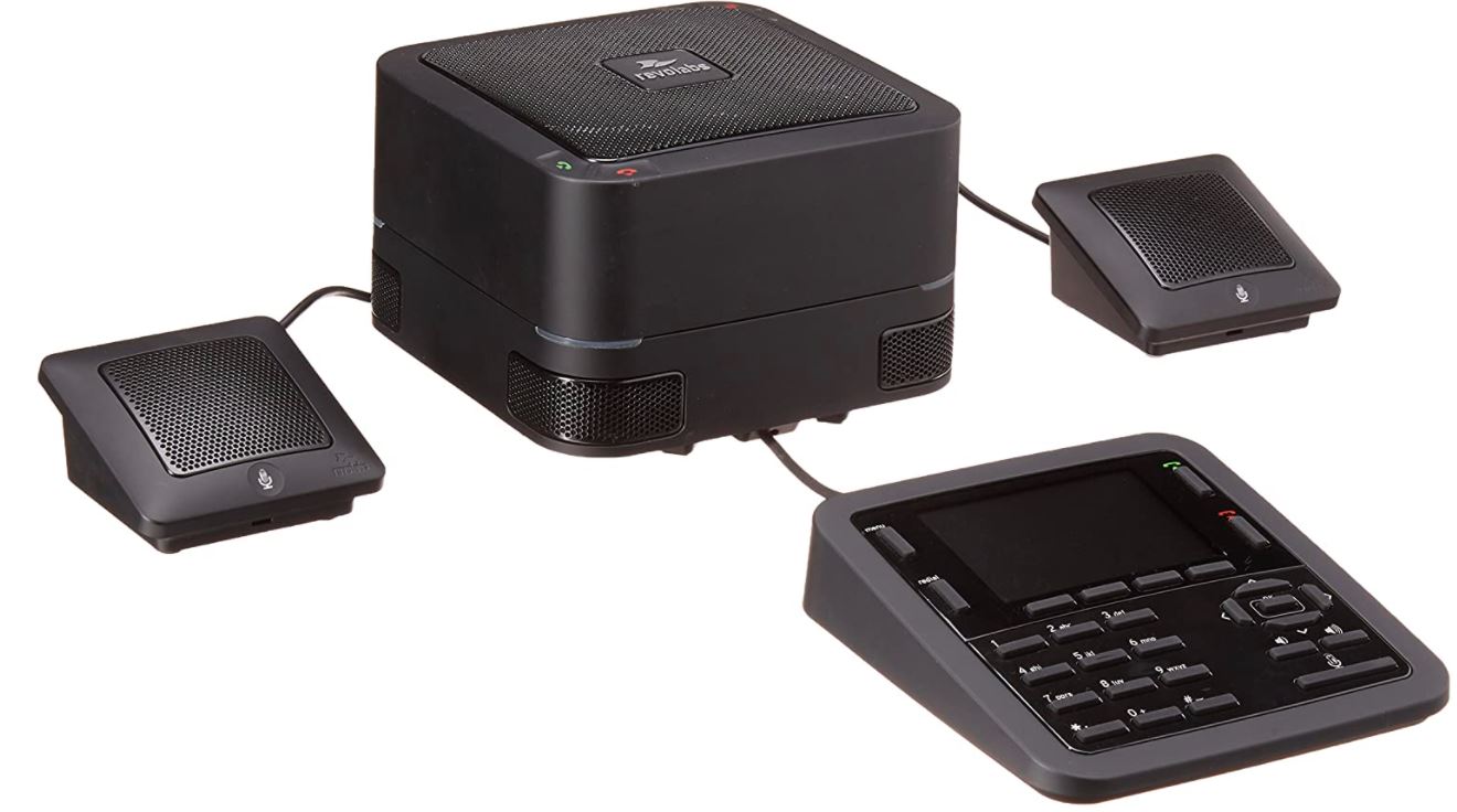 商品仕様： RevolabsFLX™UC1500は、単一のデバイスにUSBとVoIPを備えた会議電話です。2つのエクステンションマイクは、中規模から大規模の会議室に最適です。電話機は、Skype®forBusiness...