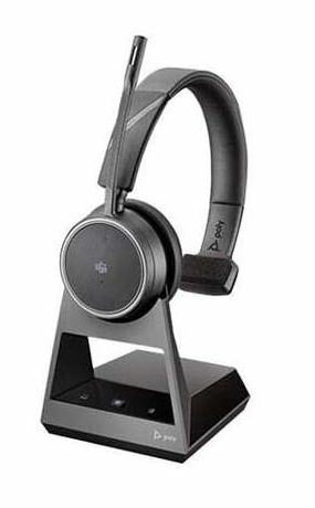 片耳ヘッドバンドタイプのVoyager 4210本体に、固定電話およびPCに接続可能な充電ベースユニット(ベースユニットタイプCD)が付属したオフィス向けモデル。片耳ヘッドバンドタイプのVoyager 4210本体に、固定電話およびPCに接...