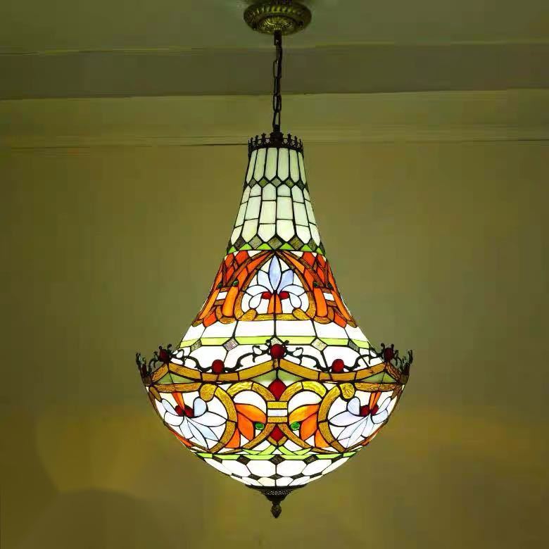 サイズ：幅50 x 高さ75〜120（cm)ワット数 ：　電球40W×5 個（E26）＊電球付きません＊素材：ガラス、樹脂、合金、鉄、他☆☆★★★★★★★★★★★★★☆☆◆取付工事は電気工事士にご相談してください。◆お客様のご覧になっている...