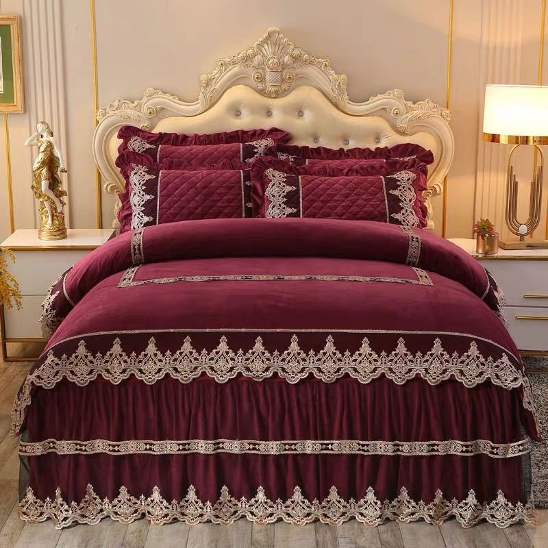 商品サイズ・組成について（カバー4点セット)【素材】ポリエステル　100％ベッドパッド1点 ：150x200（cm）掛布団カバー1点： 約200x230 （cm）枕カバー2点： 約48x74cm★購入後のキャンセルは、ご遠慮ください。★検品...