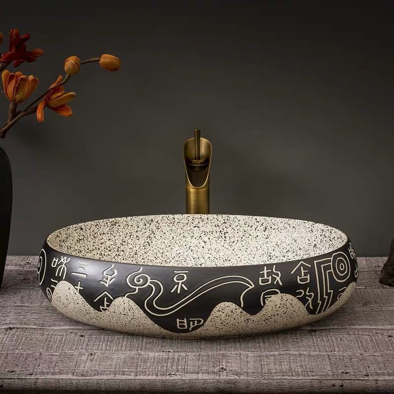 サイズ（cm）：幅：62奥行き：42高さ：15素材：陶磁器取付について：取付工事はお近くの工務店様にご相談してください＜ 重量物なので同梱はできません ＞☆☆★★★★★★★★★★★★★☆☆◆お客様のご覧になっているモニター等により多少色が異...