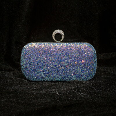 O7クラッチバッグ レディース バッグ クリスタルショルダーバッグ キラキラ．ラインストン　パーティーバック ラインストン　パーティーバック A/O7主要な材料: メタリック、合皮 ポリエステルサイズ:横19cm x縦5cm x高さ10cm...