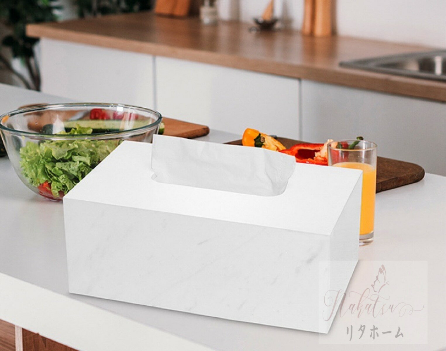 高級感のある ティッシュケース 大理石 ティッシュケース ●商品サイズ：25x10x14cm　　　●材質：材質：大理石☆☆★★★★★★★★★★★★★☆☆ ◆お客様のご覧になっているモニター等により多少色が異なる場合がございます。あらかじめご...