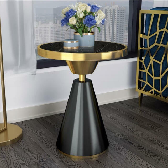 WT44大理石ローテーブル リビングテーブル センターテーブル サイドテーブル 大理石ローテーブル A/WT44本体寸法：幅50 ×奥行き50 x 高さ60 cm 商品状態：新品カラー：写真通り材質：大理石，ラッカー塗装 丶合金☆☆★★★★...