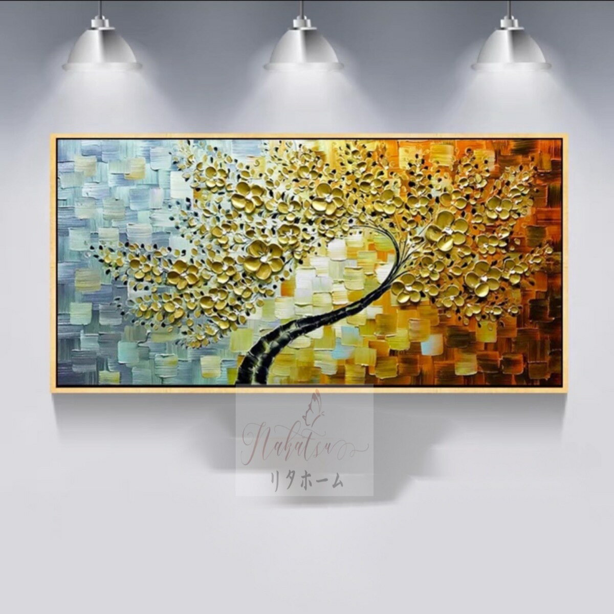 手作り油画 額つき 美術品 絵画インテリア壁飾り 油絵壁画 オーダー可能 高級感 手作り油画 【商品詳細】●状態：新品未使用●サイズ：幅120 x 高さ60（cm)●厚み：約5cmサイズオーダー可能値段変わります☆☆★★★★★★★★★★★★...