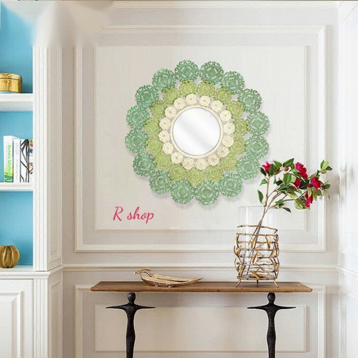 外寸サイズ(cm) ： 幅96 x 高さ96 (cm）材質 ： ミラー、鉄、他★複数ご注文の場合やお急ぎの場合は必ず事前に納期のお質問をお願いいたします。☆☆★★★★★★★★★★★★★☆☆注意事項1、こちらの商品は海外製の新品です。撮影時の...