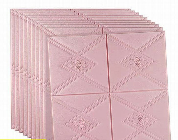 ◆厚さ：0.7cm◆状態：新品◆材質：XPEエコ フォーム◆50枚 60x60（cm)◆裏面に粘着性があり、はがすと、壁に貼ることができる3D壁紙◆防水 汚い防止 カビ防止◆貼り付け方は簡単。各場所に適用！◆手作業での採寸の為、若干誤差があ...