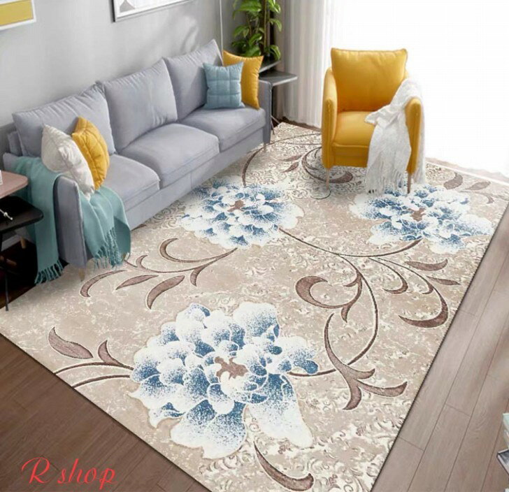 サイズ：160x230（cm)厚さ：0.6cm素材表地：ポリエステル100％裏面：不織布(PVC点滑り止め)サイズオーダー可能です備考開封後は新品の為においのする場合がございます。こちらのにおいは、時間の経過により消えていきますのでご安心下...