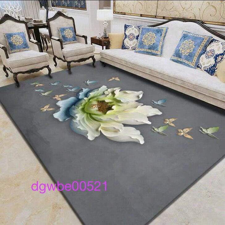 サイズ：160x230（cm)厚さ：0.6cm素材表地：ポリエステル100％裏面：不織布(PVC点滑り止め)サイズオーダー可能です備考　開封後は新品の為においのする場合がございます。こちらのにおいは、時間の経過により消えていきますのでご安心...