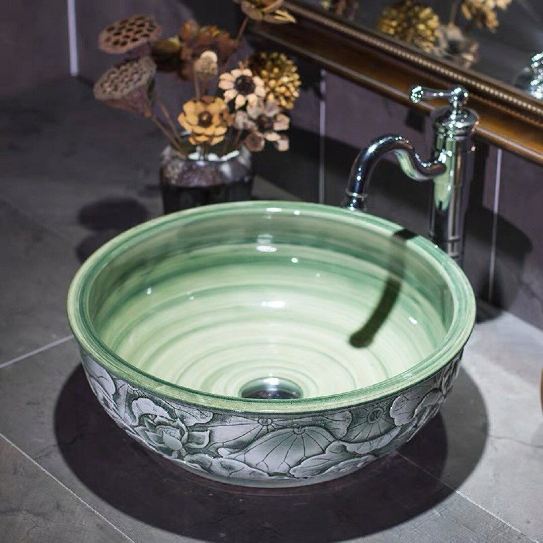 商品説明 状態：新品未使用サイズ（cm）：幅：40奥行き：40高さ：15素材：陶器「洗面ボウルセット」洗面ボウルと混合水栓と排水金具この3つの商品を含めた洗面ボウルセットです。取付について：取付工事はお近くの工務店様にご相談してください＜&...