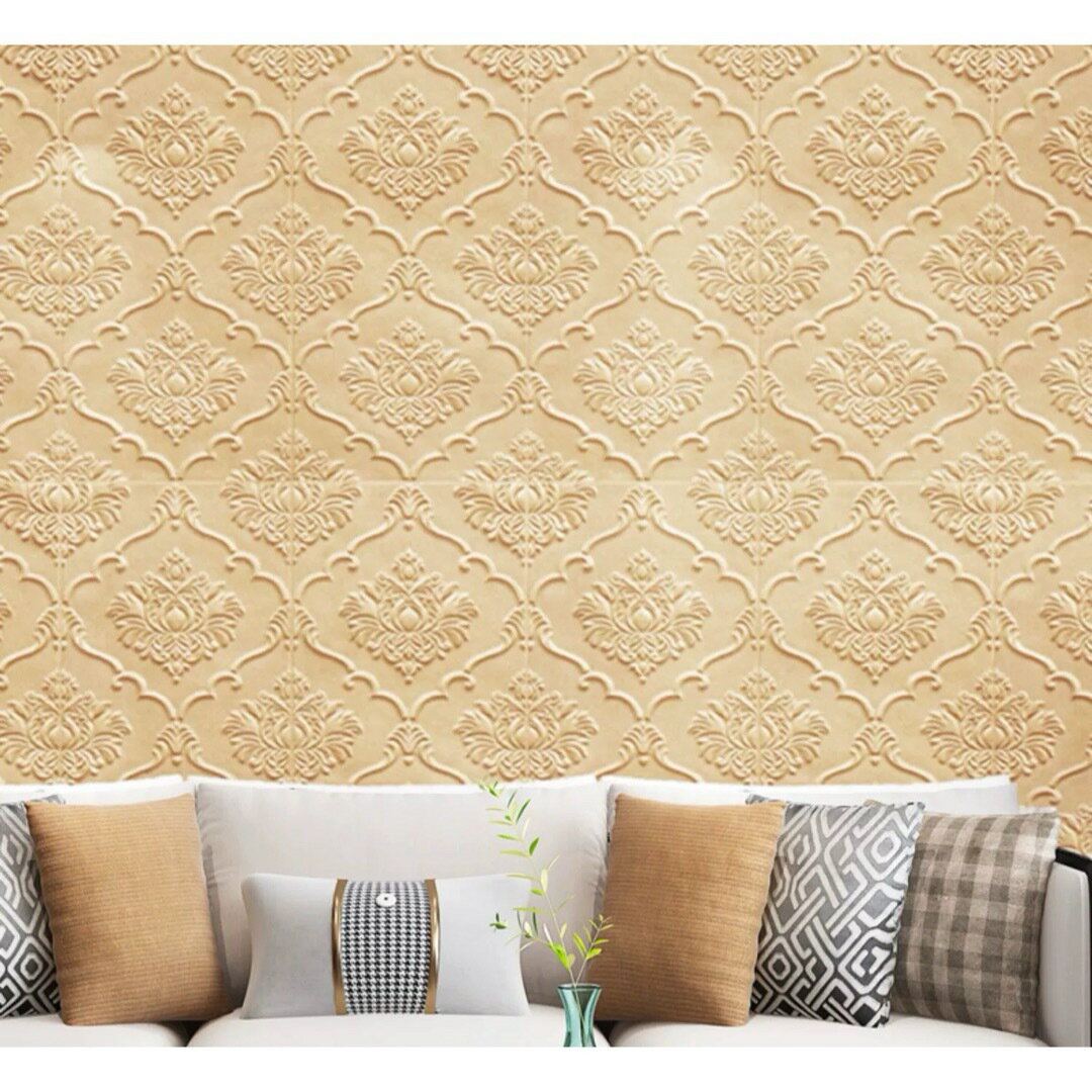 商品説明 ◆状態：新品◆材質：XPEエコ&nbsp;フォーム◆50枚&nbsp;70x70（cm)◆裏面に粘着性があり、はがすと、壁に貼ることができる3D壁紙◆防水&nbsp;汚い防止&nbsp;カビ防止◆貼り付け方は簡単。各場所に適用！◆...