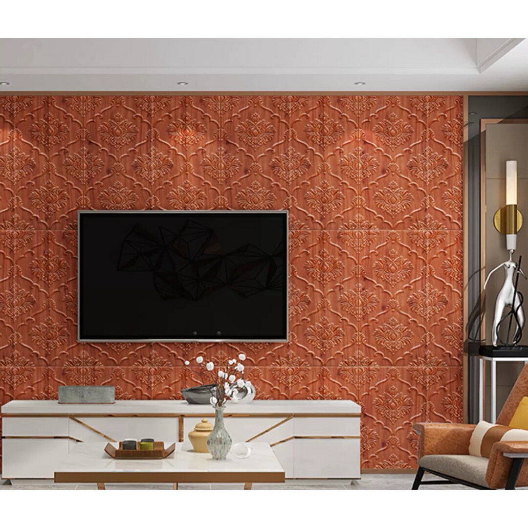 商品説明 ◆状態：新品◆材質：XPEエコ&nbsp;フォーム◆50枚&nbsp;70x70（cm)◆裏面に粘着性があり、はがすと、壁に貼ることができる3D壁紙◆防水&nbsp;汚い防止&nbsp;カビ防止◆貼り付け方は簡単。各場所に適用！◆...