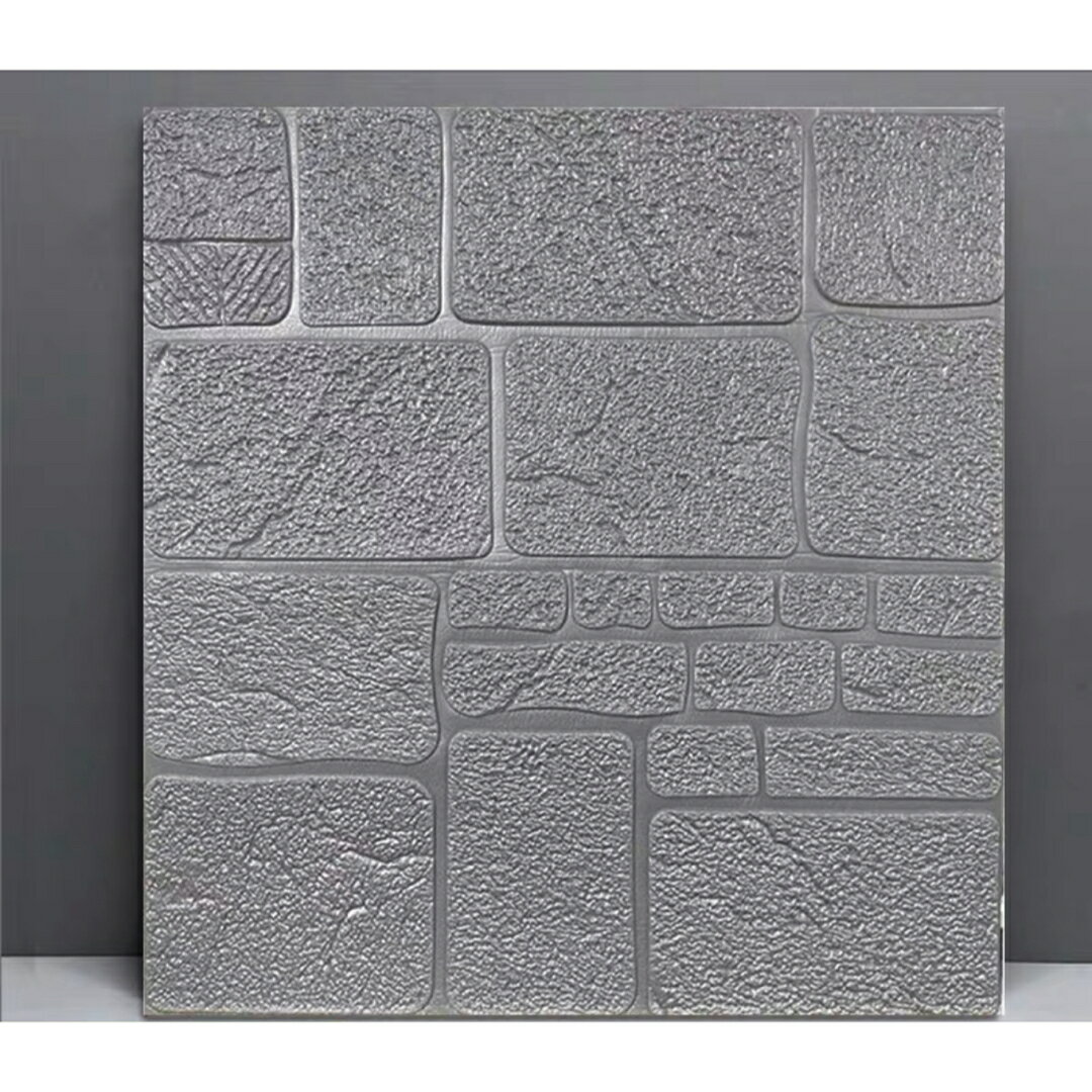 商品説明 ◆状態：新品◆材質：XPEエコ&nbsp;フォーム◆50枚&nbsp;70x70（cm)◆裏面に粘着性があり、はがすと、壁に貼ることができる3D壁紙◆防水&nbsp;汚い防止&nbsp;カビ防止◆貼り付け方は簡単。各場所に適用！◆...