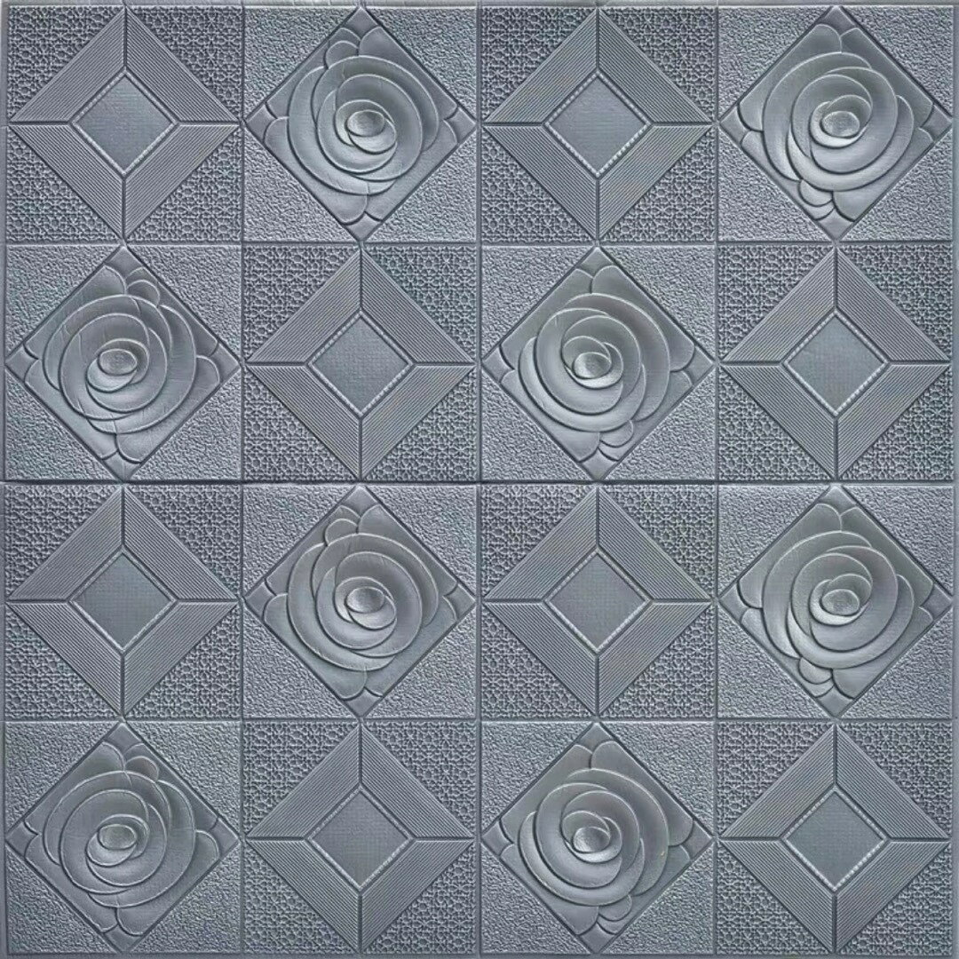 商品説明 ◆状態：新品◆材質：XPEエコ&nbsp;フォーム◆50枚&nbsp;70x70（cm)◆裏面に粘着性があり、はがすと、壁に貼ることができる3D壁紙◆防水&nbsp;汚い防止&nbsp;カビ防止◆貼り付け方は簡単。各場所に適用！◆...