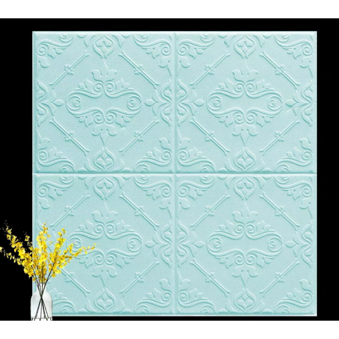 商品説明 ◆状態：新品◆材質：XPEエコ&nbsp;フォーム◆50枚&nbsp;70x70（cm)◆裏面に粘着性があり、はがすと、壁に貼ることができる3D壁紙◆防水&nbsp;汚い防止&nbsp;カビ防止◆貼り付け方は簡単。各場所に適用！◆...