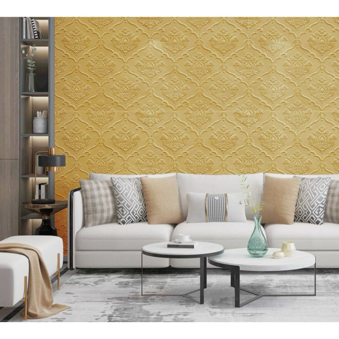 商品説明 ◆状態：新品◆材質：XPEエコ&nbsp;フォーム◆50枚&nbsp;70x70（cm)◆裏面に粘着性があり、はがすと、壁に貼ることができる3D壁紙◆防水&nbsp;汚い防止&nbsp;カビ防止◆貼り付け方は簡単。各場所に適用！◆...