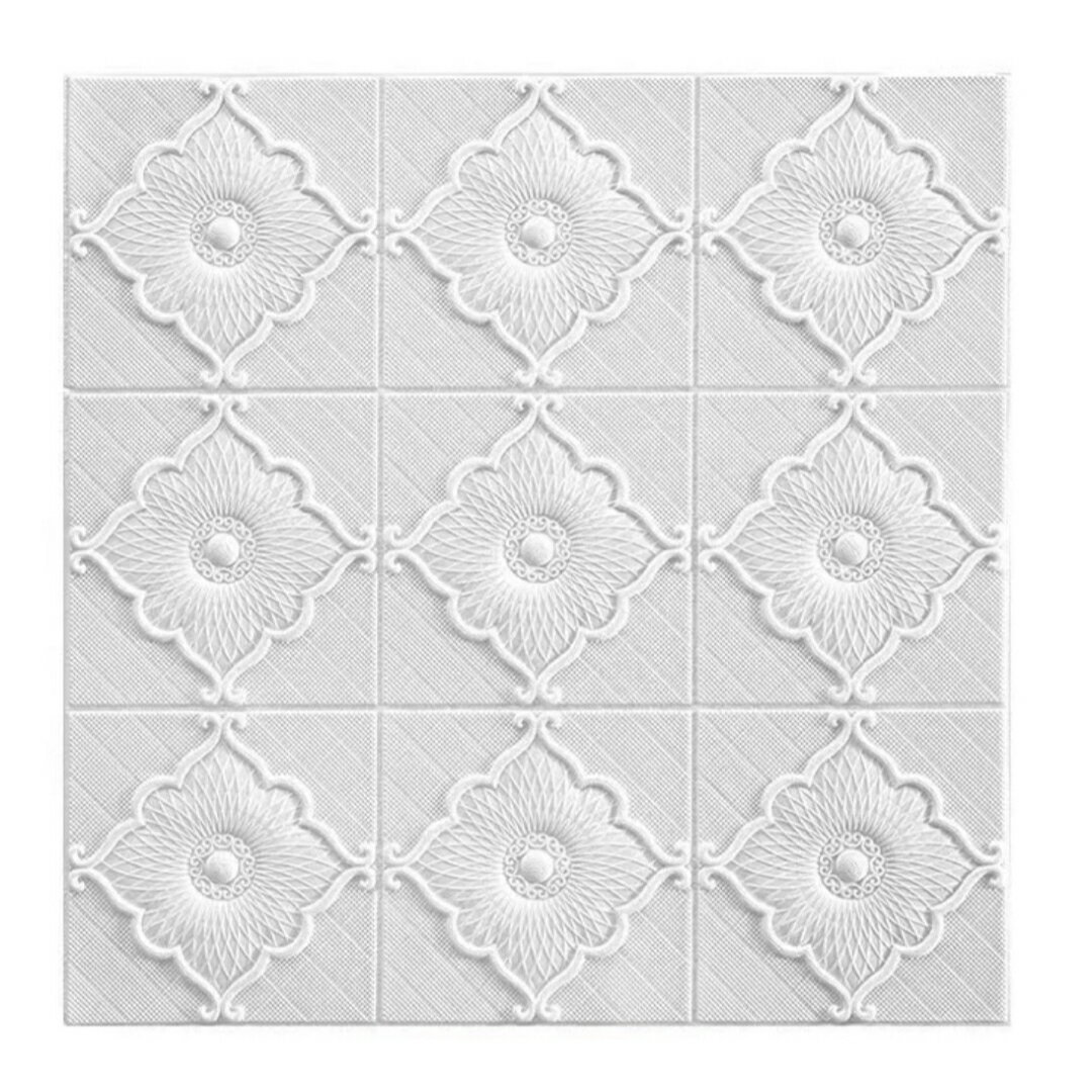 商品説明 ◆状態：新品◆材質：XPEエコ&nbsp;フォーム◆50枚&nbsp;70x70（cm)◆裏面に粘着性があり、はがすと、壁に貼ることができる3D壁紙◆防水&nbsp;汚い防止&nbsp;カビ防止◆貼り付け方は簡単。各場所に適用！◆...